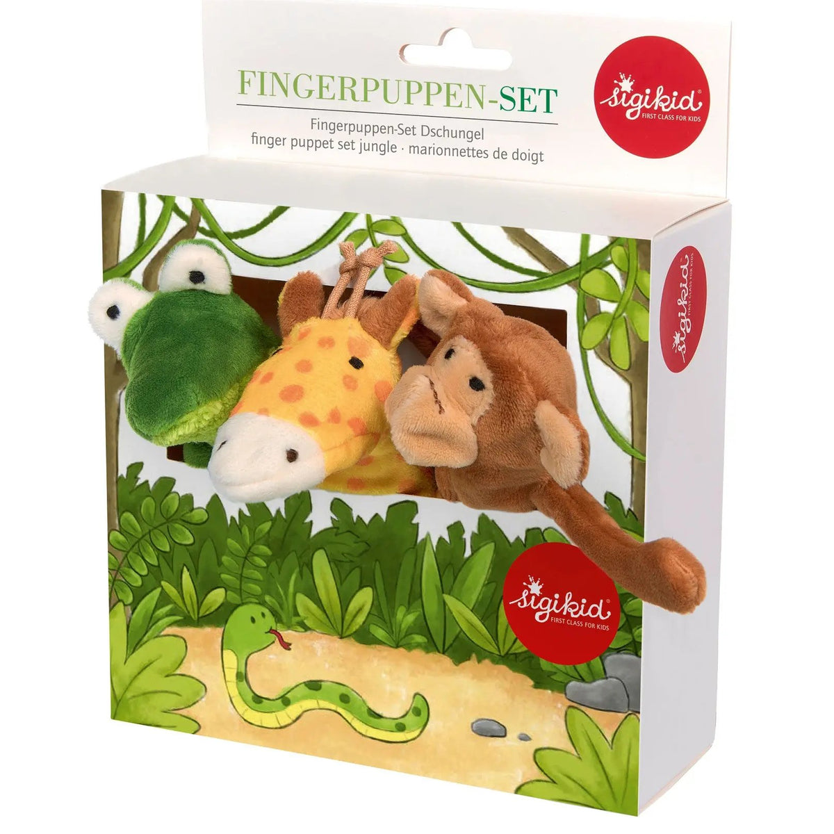 Finger Puppet Set: Jungle – sigikid