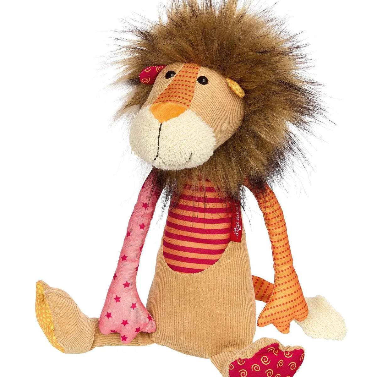 Patchwork Lion Plush Toy – sigikid