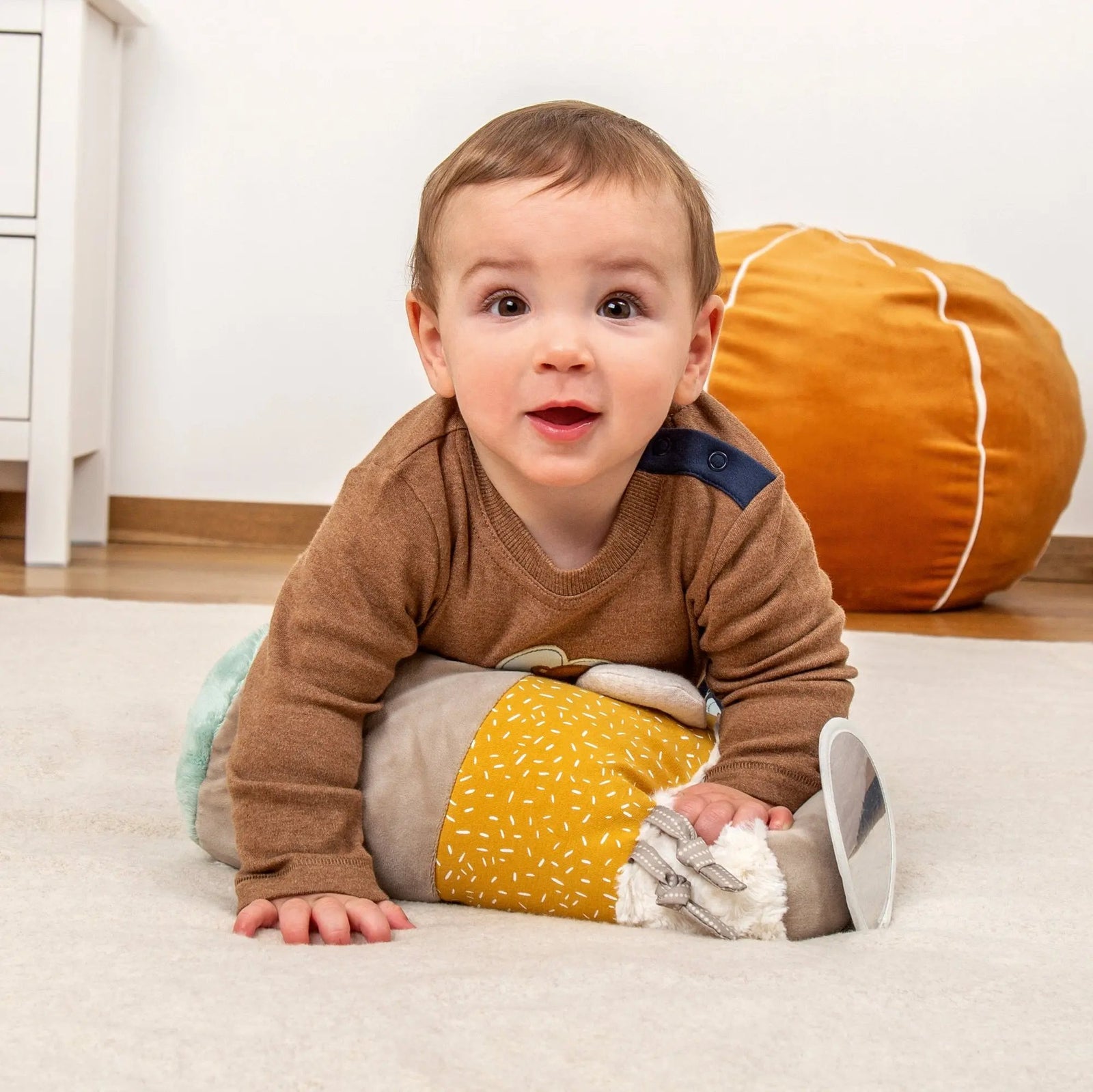 Fox Activity Roll with Rattle – sigikid