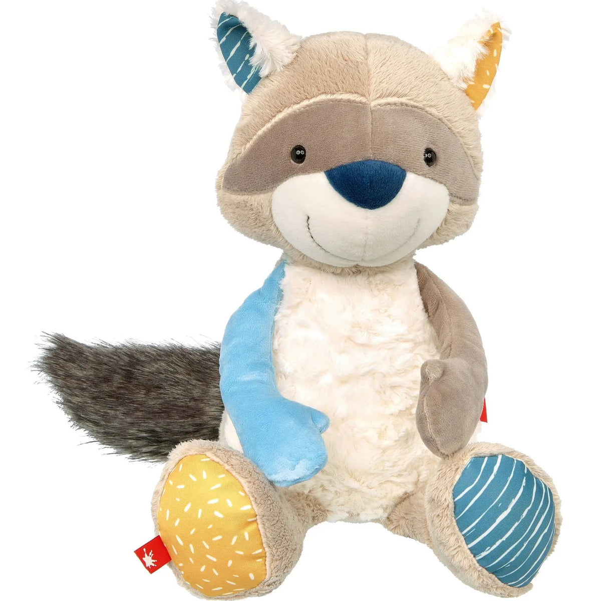 Patchwork Raccoon Plush Toy – sigikid